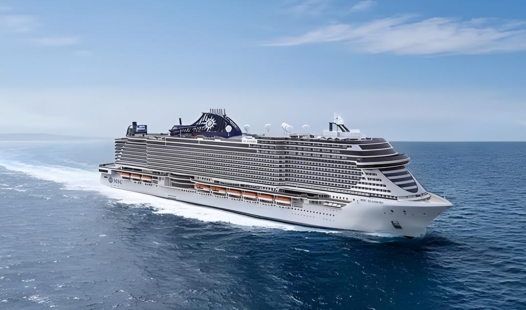 MSC Seashore ⚓ Kreuzfahrtschiff Luxus Kabinen & Suiten